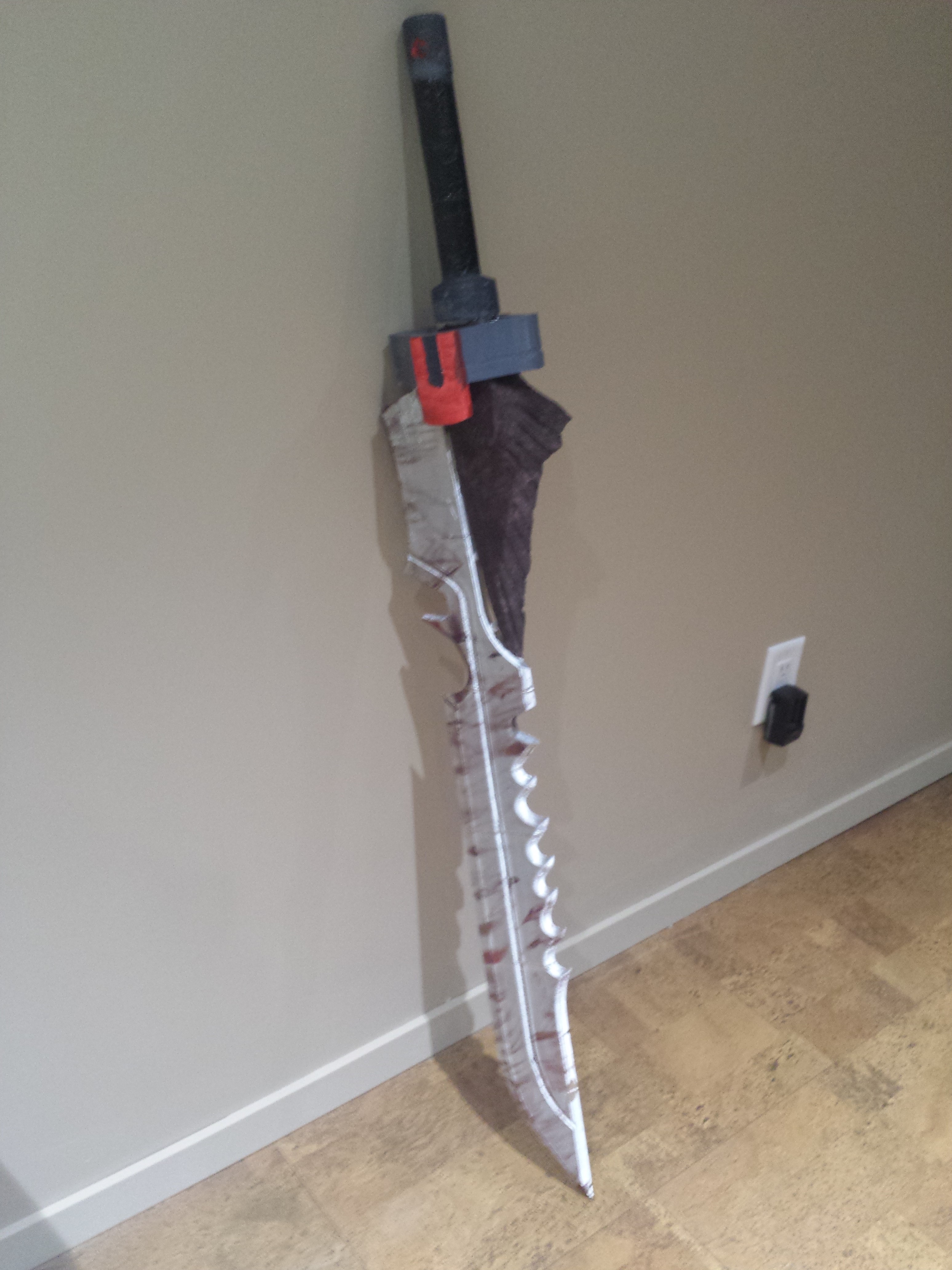 3D Printable Raze-Lighter Exotic Sword from Destiny by Kirby Downey