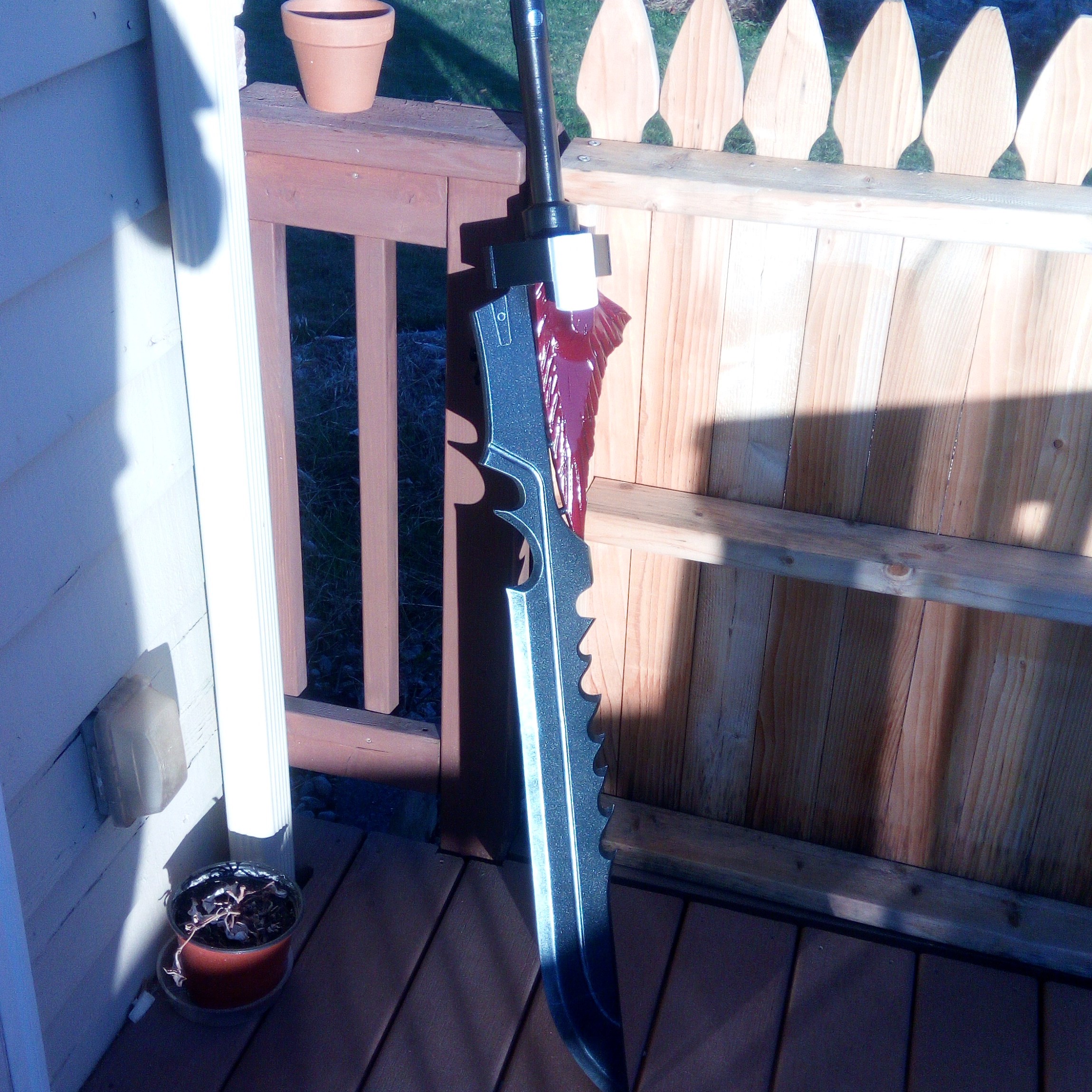 3D Printable Raze-Lighter Exotic Sword from Destiny by Kirby Downey