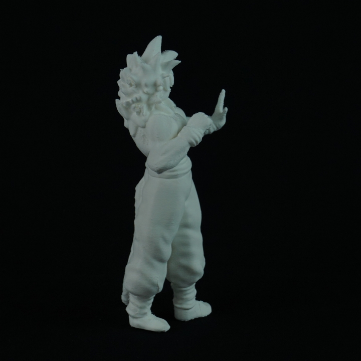 3D Printable Goku super sayan 4 by Modding 3D Design