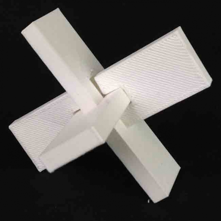 3D Printable Cross puzzle by Kirby Downey