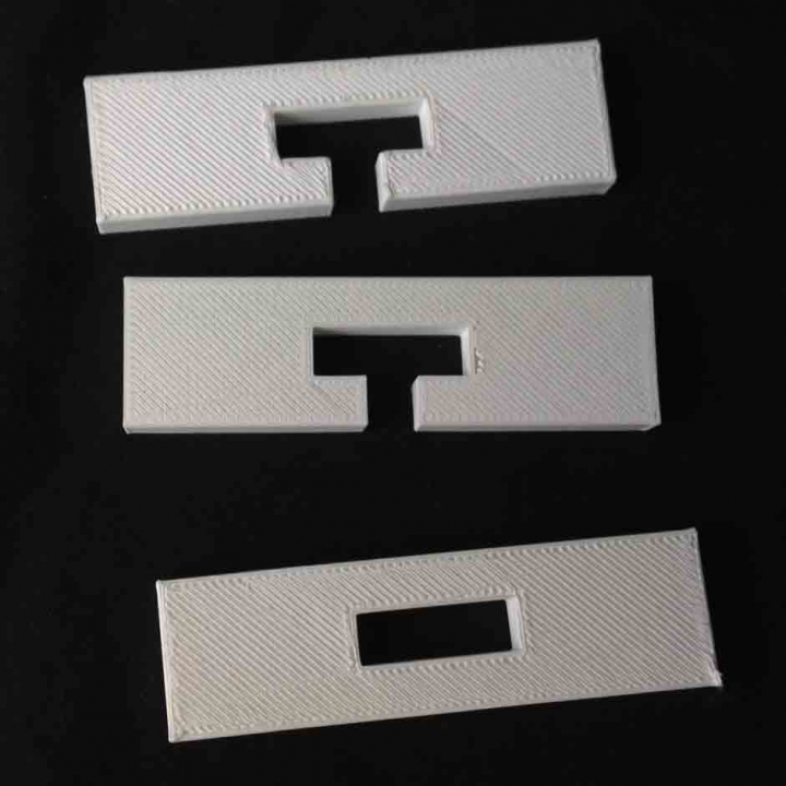 3D Printable Cross puzzle by Kirby Downey