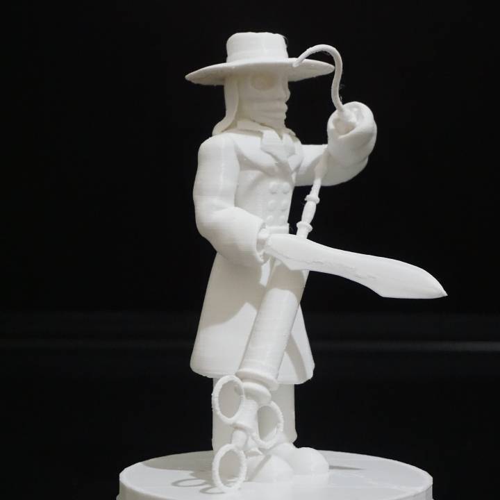 3D Printable Puppet Master's Blade Figure by xander brown