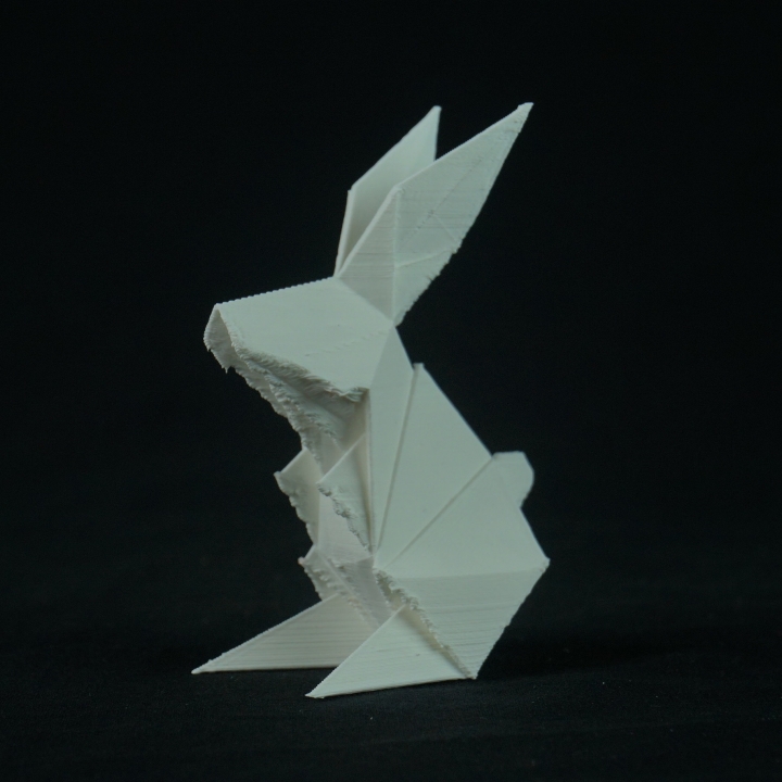 3D Printable ORIGAMI rabbit by sogorb