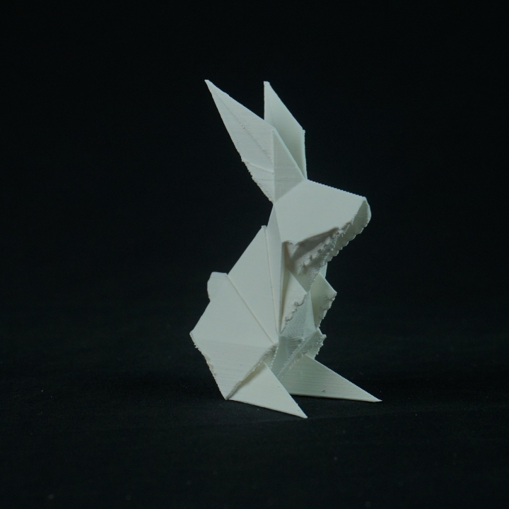 3D Printable ORIGAMI rabbit by sogorb