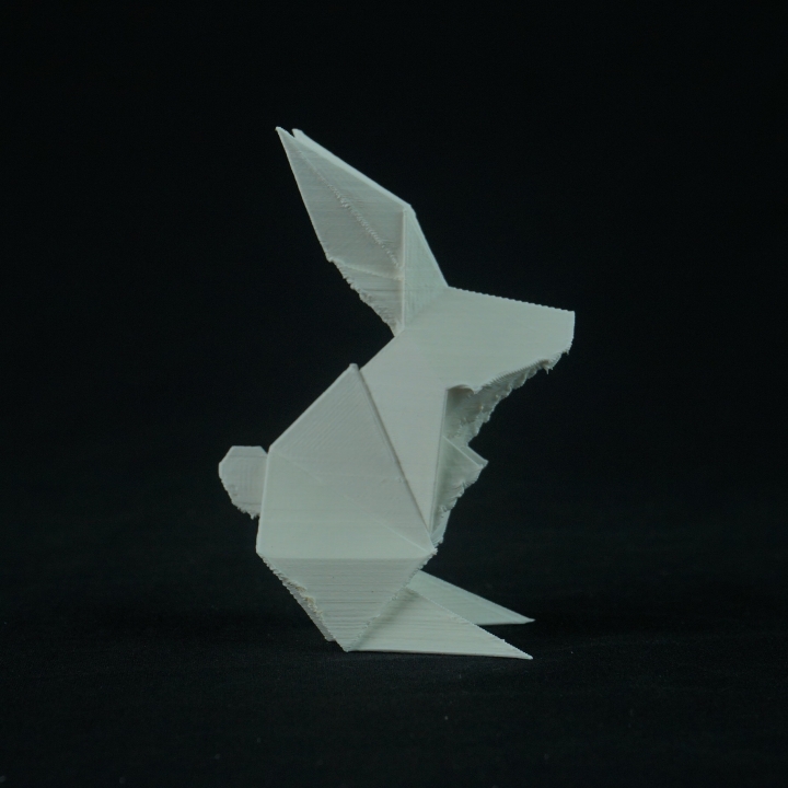 3D Printable ORIGAMI rabbit by sogorb