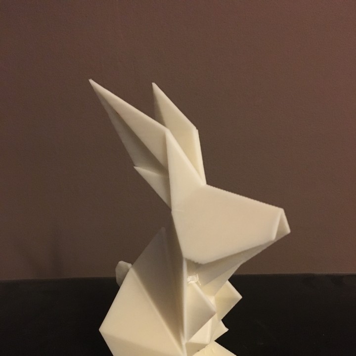 3D Print of ORIGAMI rabbit by Arcana