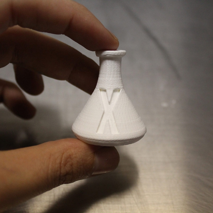 3D Printable Conical flasks - Laboratory playset part 1 by Evavoo