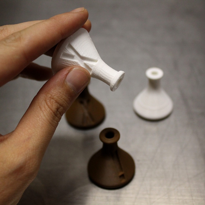 3D Printable Conical flasks - Laboratory playset part 1 by Evavoo