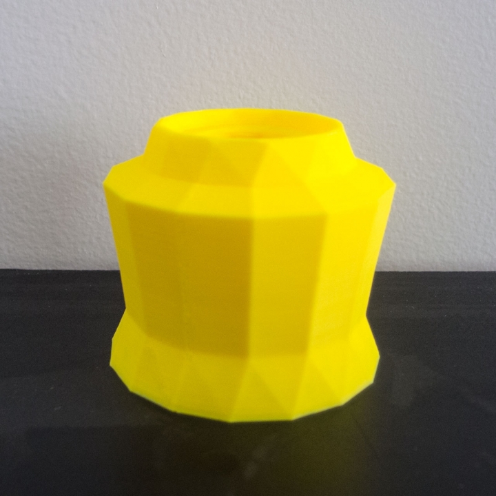 3D Printable Jagged vase by Max Lander