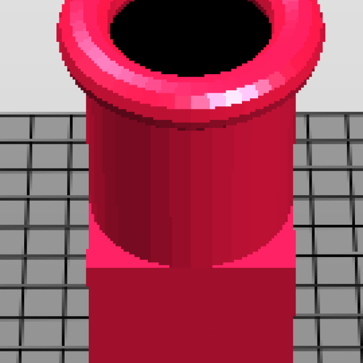 3D Printable Vase Penpot Train funnel by Orlando Tyson