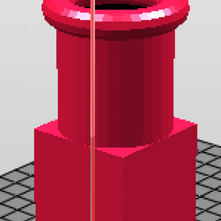 3D Printable Vase Penpot Train funnel by Orlando Tyson