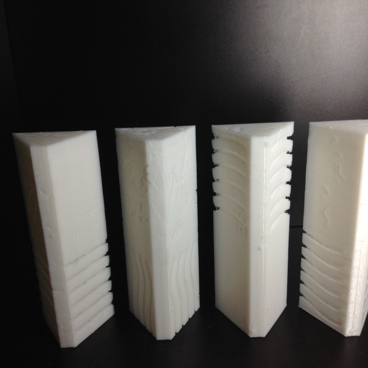 3D Printable The Fifth Element Stones by Phillip Avery