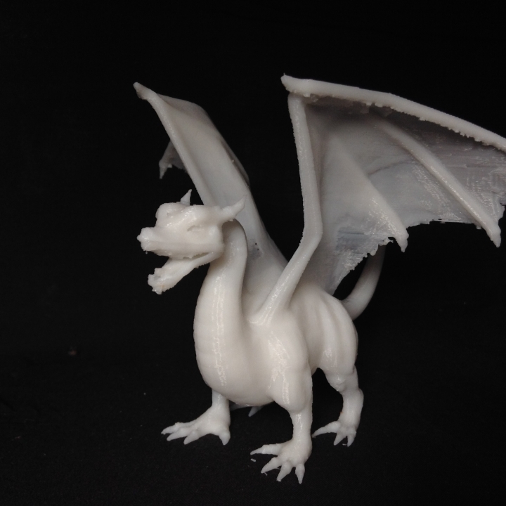 3D Printable Dragon by Maurice Leacock