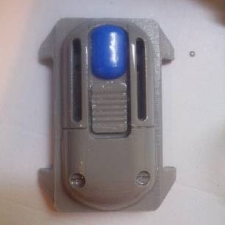 3D Printable Belt Locator Hellboy by manuela pernice