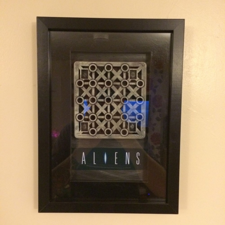 3D Printable Aliens Sulaco Floor Tile Design by Jim