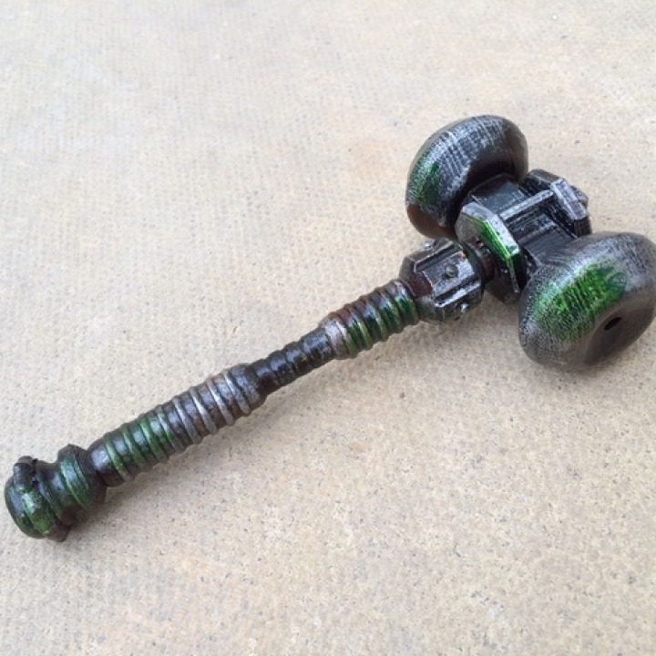 3D Printable Fallout Style Super Sledge by Jim