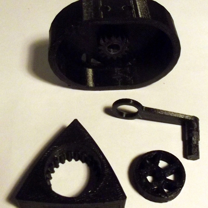 3D Printable Wankel engine by BlazP