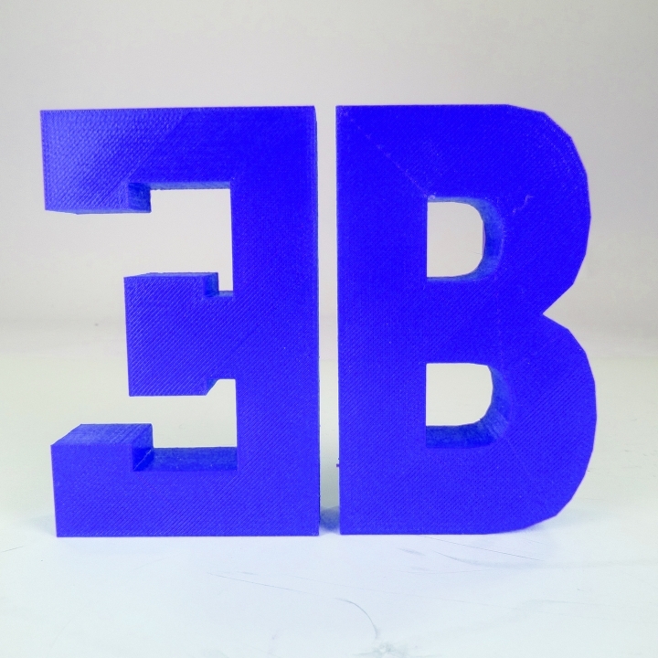 3D Printable Bugatti logo by EpicTerra