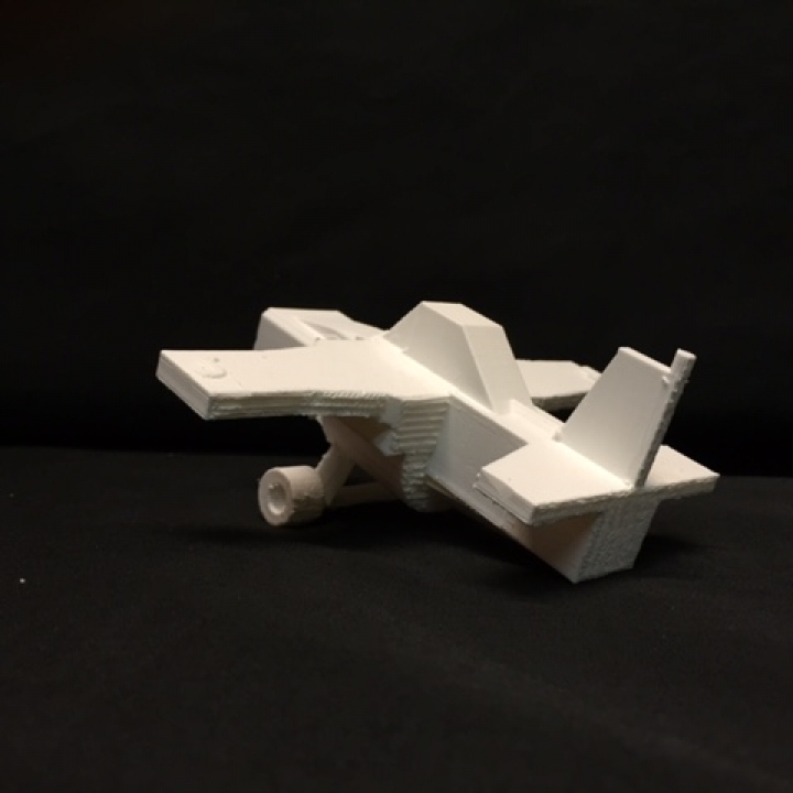 3D Printable Toy plane by EpicTerra