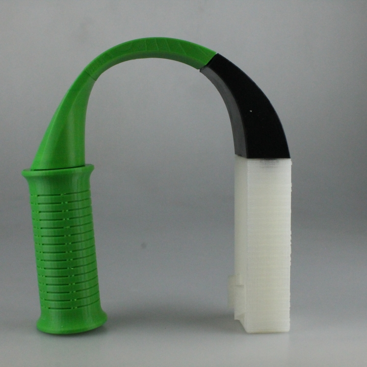 3D Printable Go Pro Handle by Valentin Lheureux