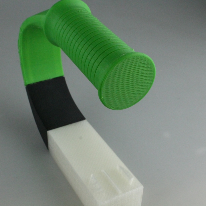 3D Printable Go Pro Handle by Valentin Lheureux