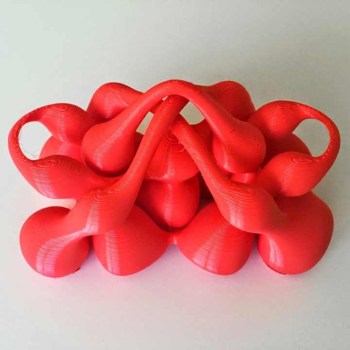 3D Printable Endless Meta-ball 12 by David Mussaffi