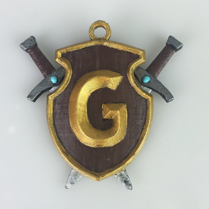 3D Printable Keychain Logo GommeHD by Simone Fontana