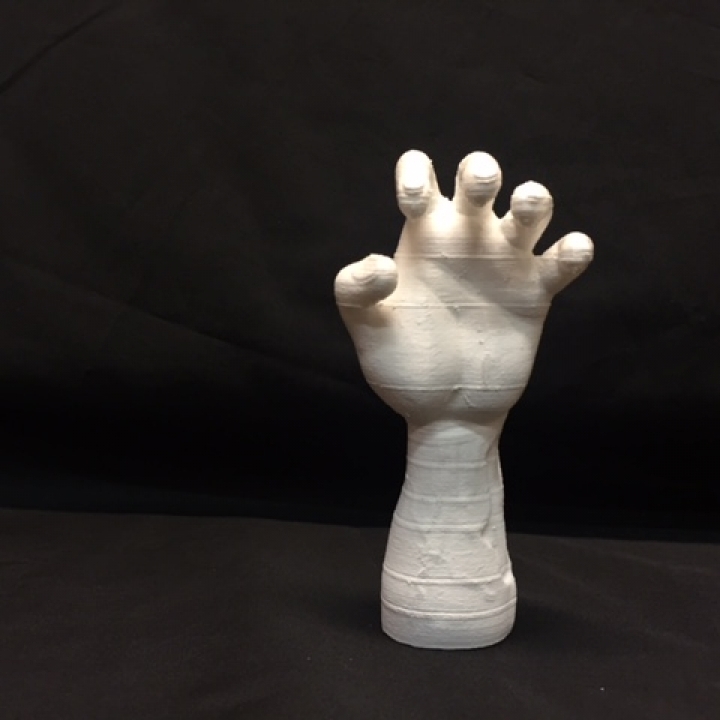 3D Printable Zombie hand by Rakesh Kapadiya