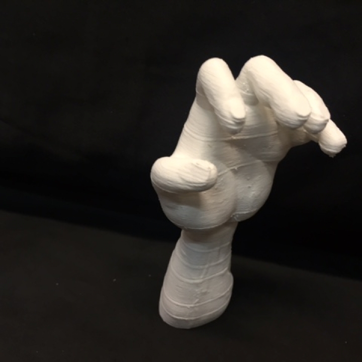 3D Printable Zombie hand by Rakesh Kapadiya