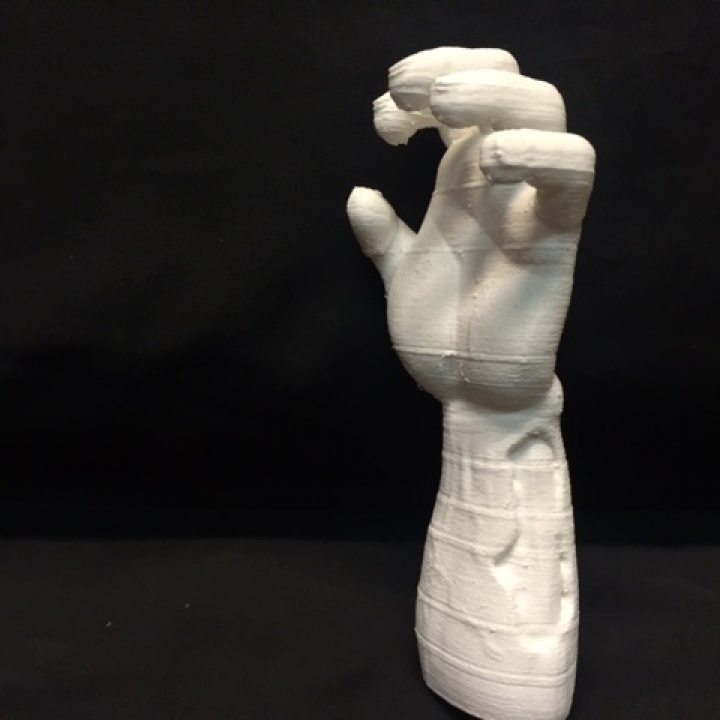 3D Printable Zombie hand by Rakesh Kapadiya