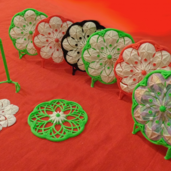 3D Printable Play-Mandala by Marcelo González