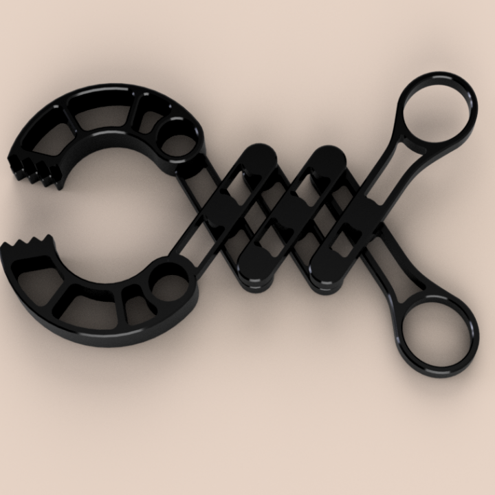 3D Printable The Claw Grabber by Cisco3D Designs