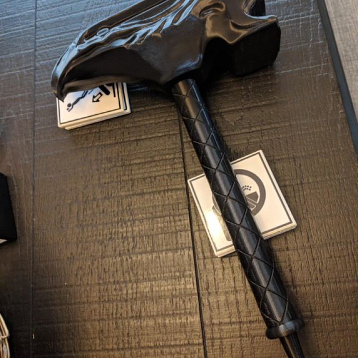 3D Print of Hammer Of Sol - Destiny: The Taken King by ZaneAG