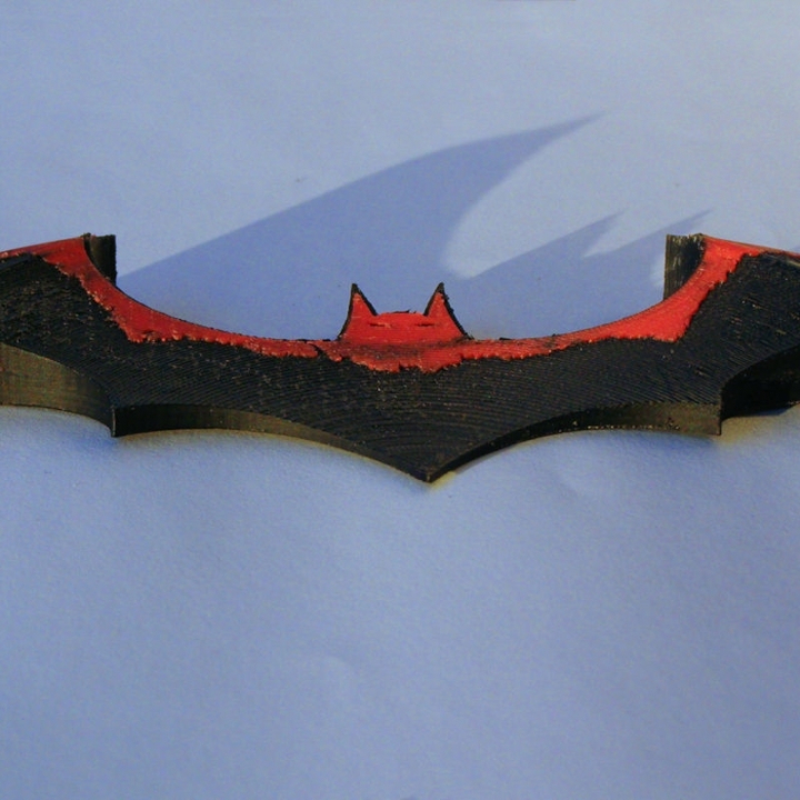 3D Printable Bat Pendant by Tjaš Paternuš