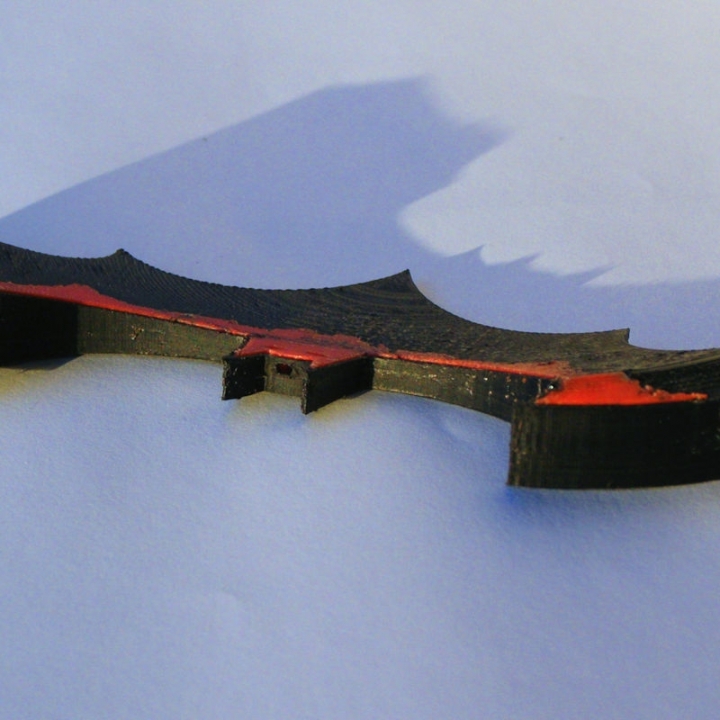 3D Printable Bat Pendant by Tjaš Paternuš