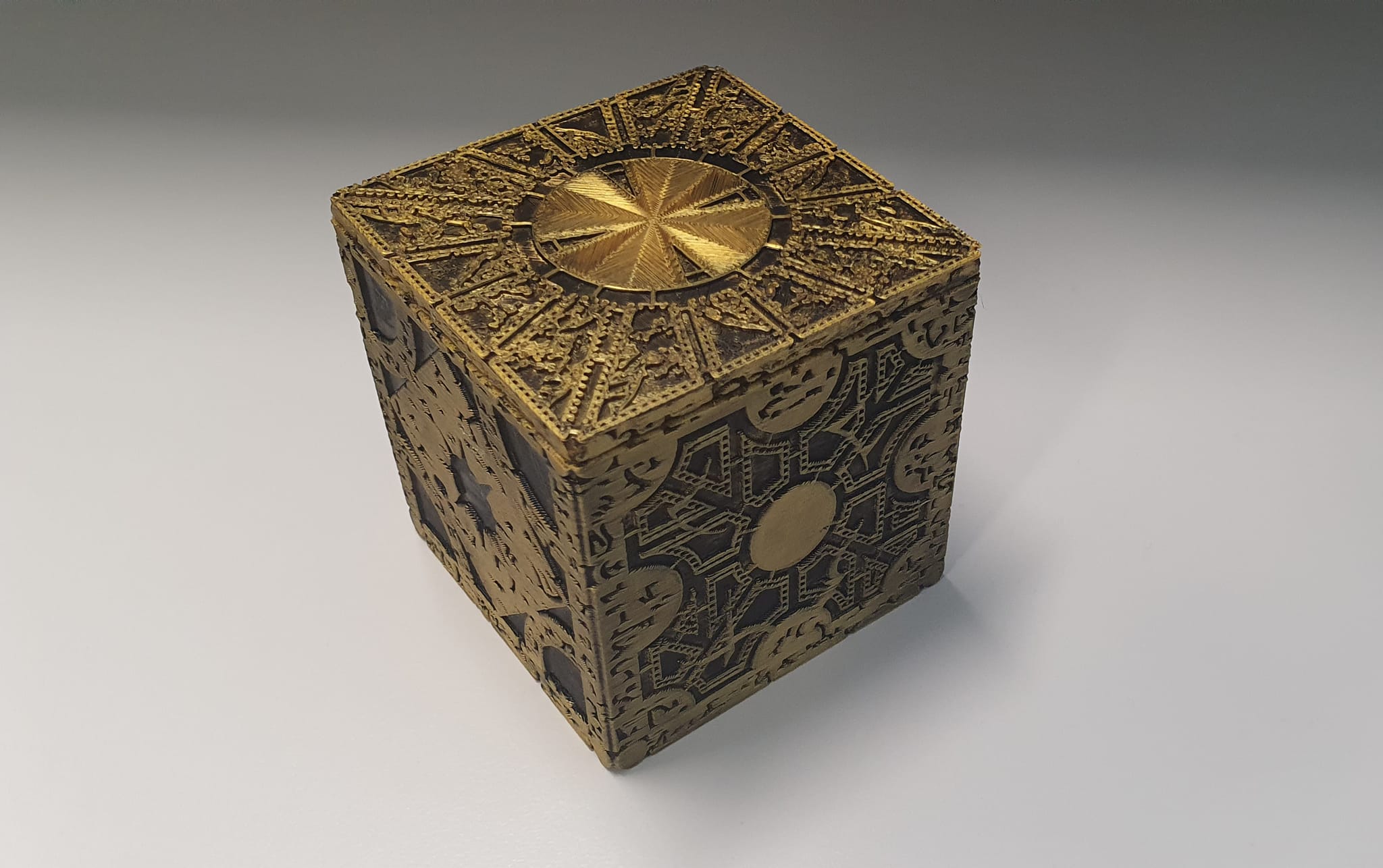 3D Printable Hellraiser Jewelry Box by Phillip Avery