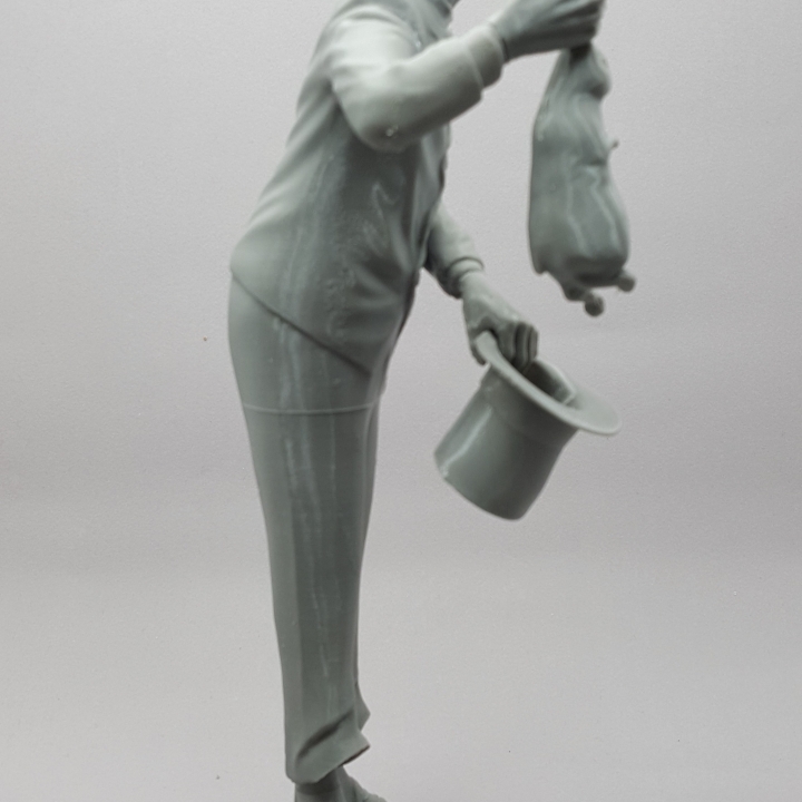 3D Printable Sylvain Chomet's Illusionist by Olena Romashko