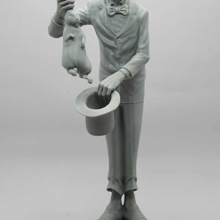 3D Printable Sylvain Chomet's Illusionist by Olena Romashko