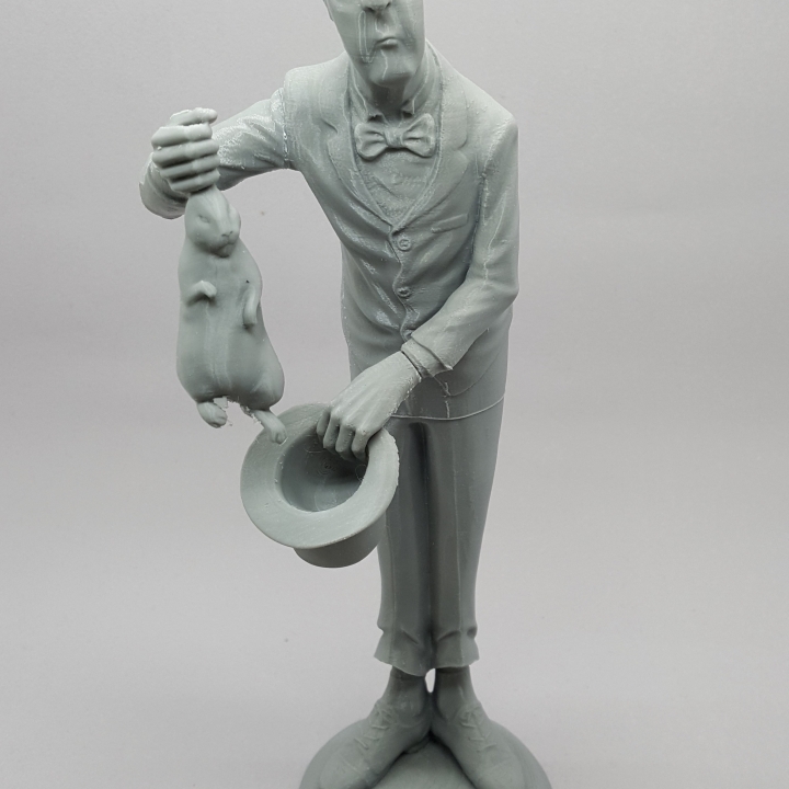 3D Printable Sylvain Chomet's Illusionist by Olena Romashko