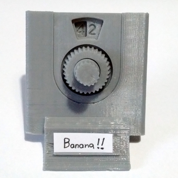 3D Printable Tabletop game counter by Andrew Forster