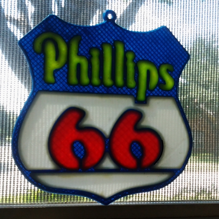 3D Printable Phillips 66 by William Erickson