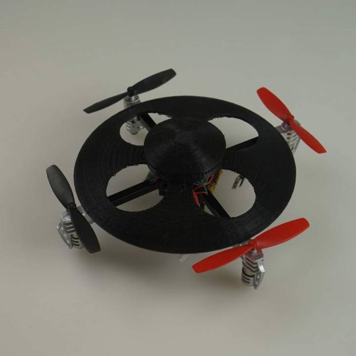 3D Printable German "UFO" 3x Quad Shell by xander brown