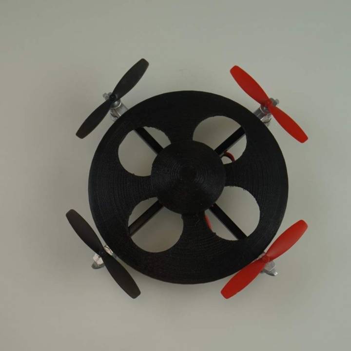 3D Printable German "UFO" 3x Quad Shell by xander brown