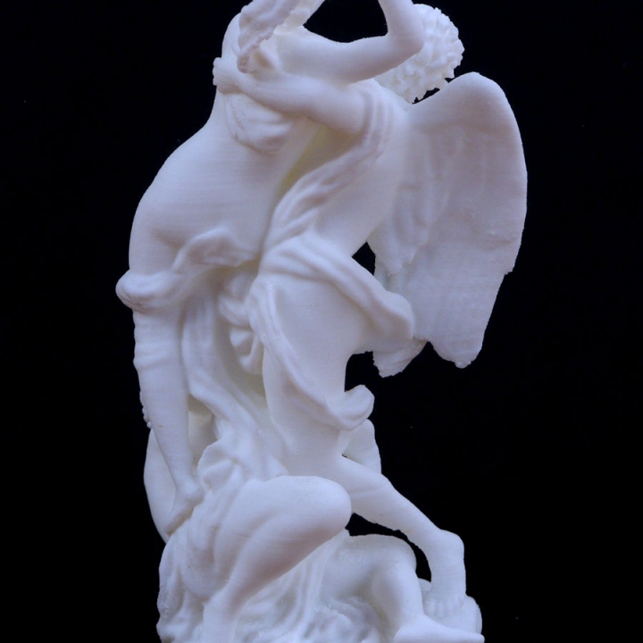 3D Printable Boreas Abducting Oreithyia at The Louvre, Paris by Scan ...