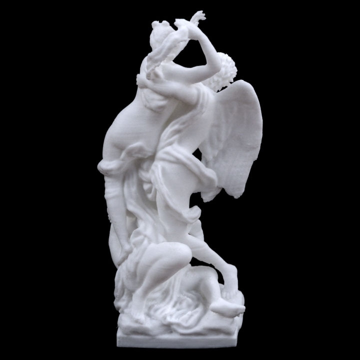 3D Printable Boreas Abducting Oreithyia at The Louvre, Paris by Scan ...