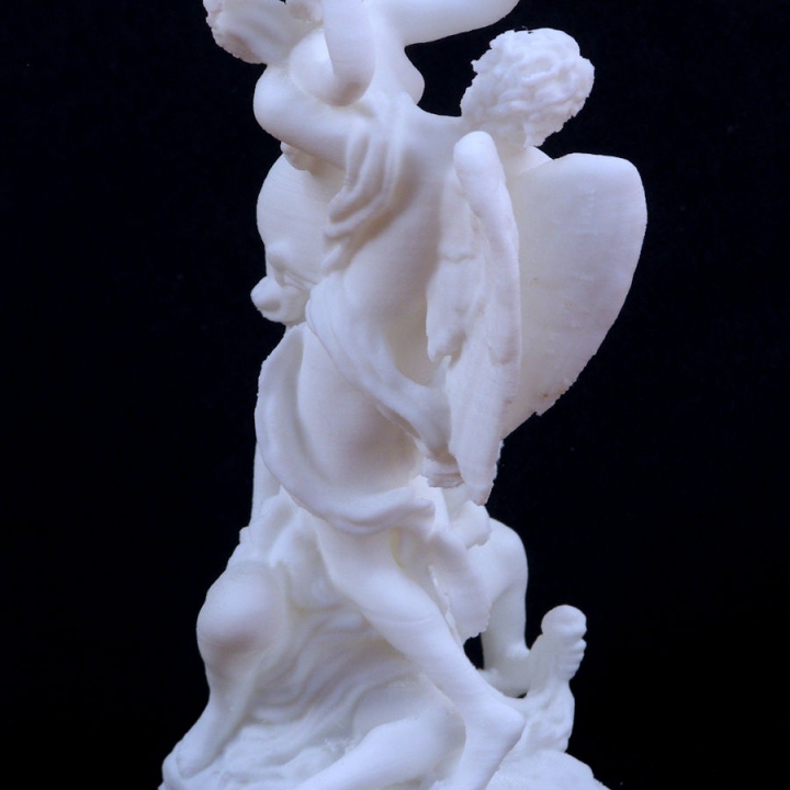 3D Printable Boreas Abducting Oreithyia at The Louvre, Paris by Scan ...