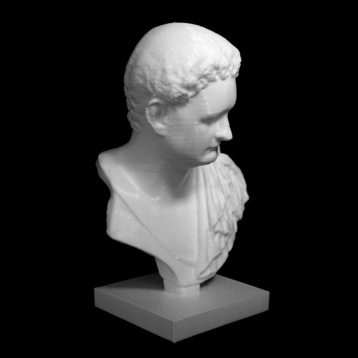 3D Printable Portrait bust of Emperor Domitian at The Metropolitan ...