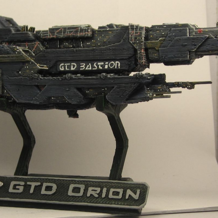 3D Printable GTD Orion (Freespace 2) by Georgel Preput