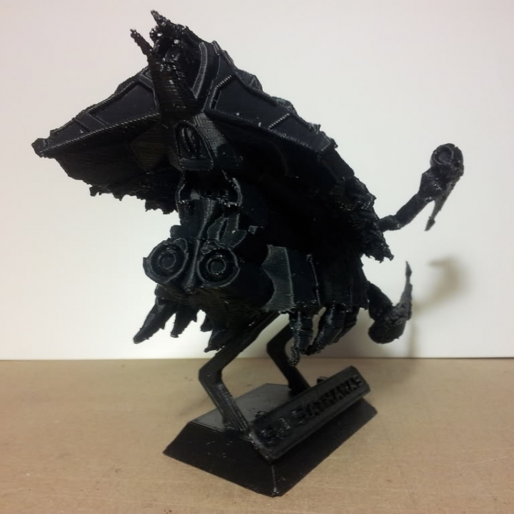 3D Printable SJ Sathanas (Freespace 2) by Georgel Preput
