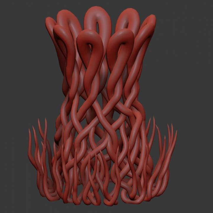 3D Printable Root Vase by Mike Kotz